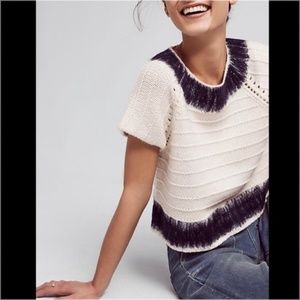 Anthropologie | Sweaters | Feltwork Top By Field Flower By Wendi Reed ...